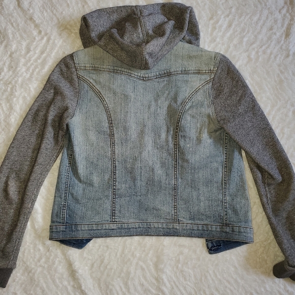 Bootlegger | Jackets & Coats | Bootlegger Jean Jacket With Sweater Arms ...